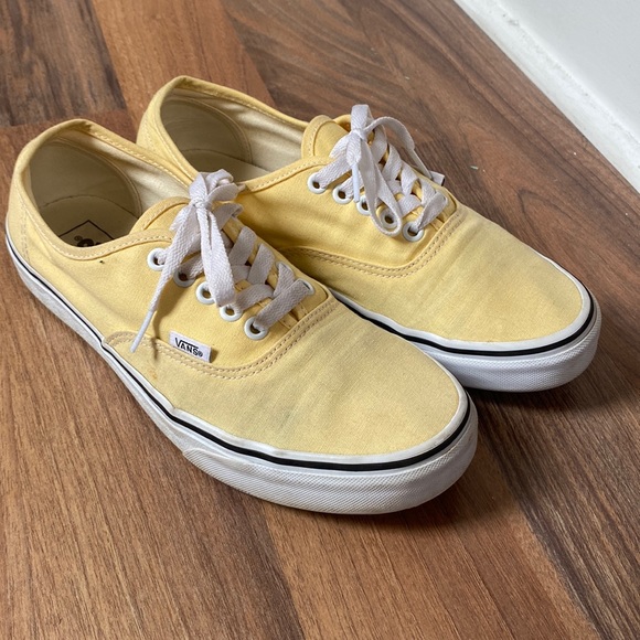 Vans | Shoes | Yellow Vans | Poshmark